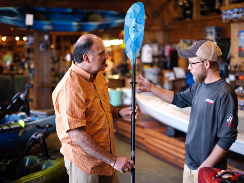 In Store Experience - Pack and Paddle